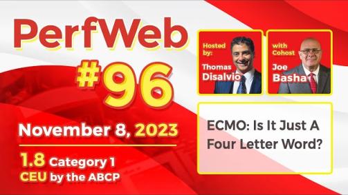 ECMO: Is It Just a Four Letter Word? (Extracorporeal Membrane ...